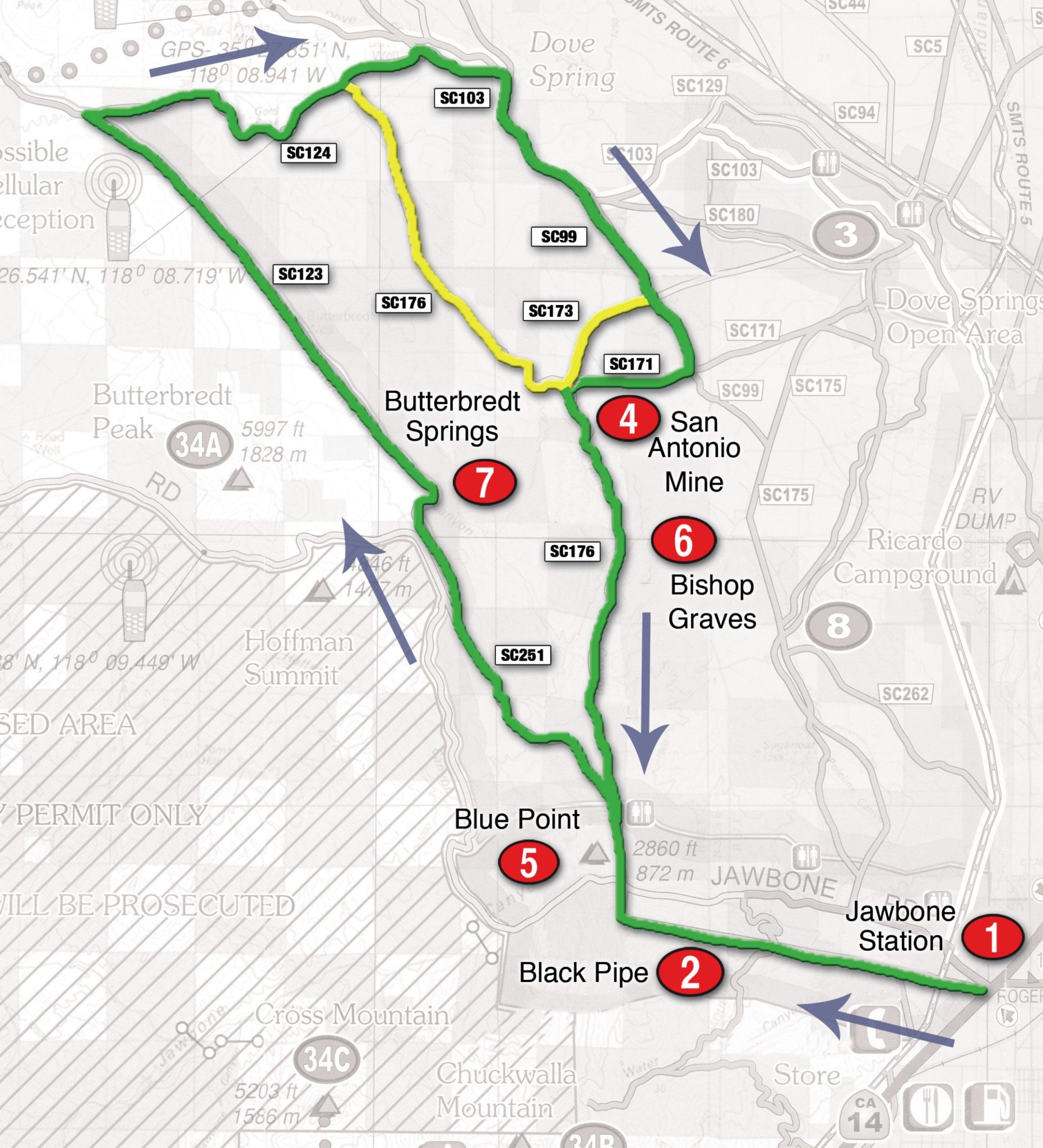 Jawbone Canyon Loop – Friends Of Jawbone