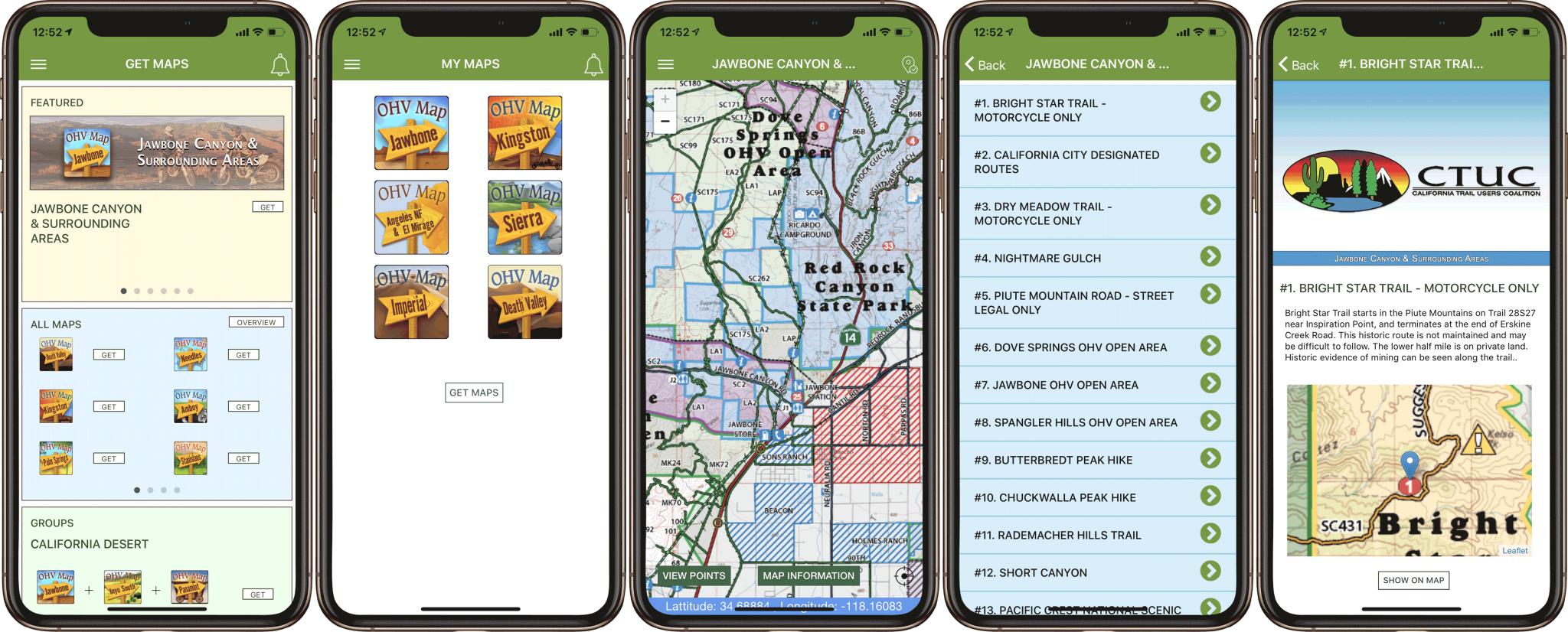 OHV Trail Map California – Friends Of Jawbone